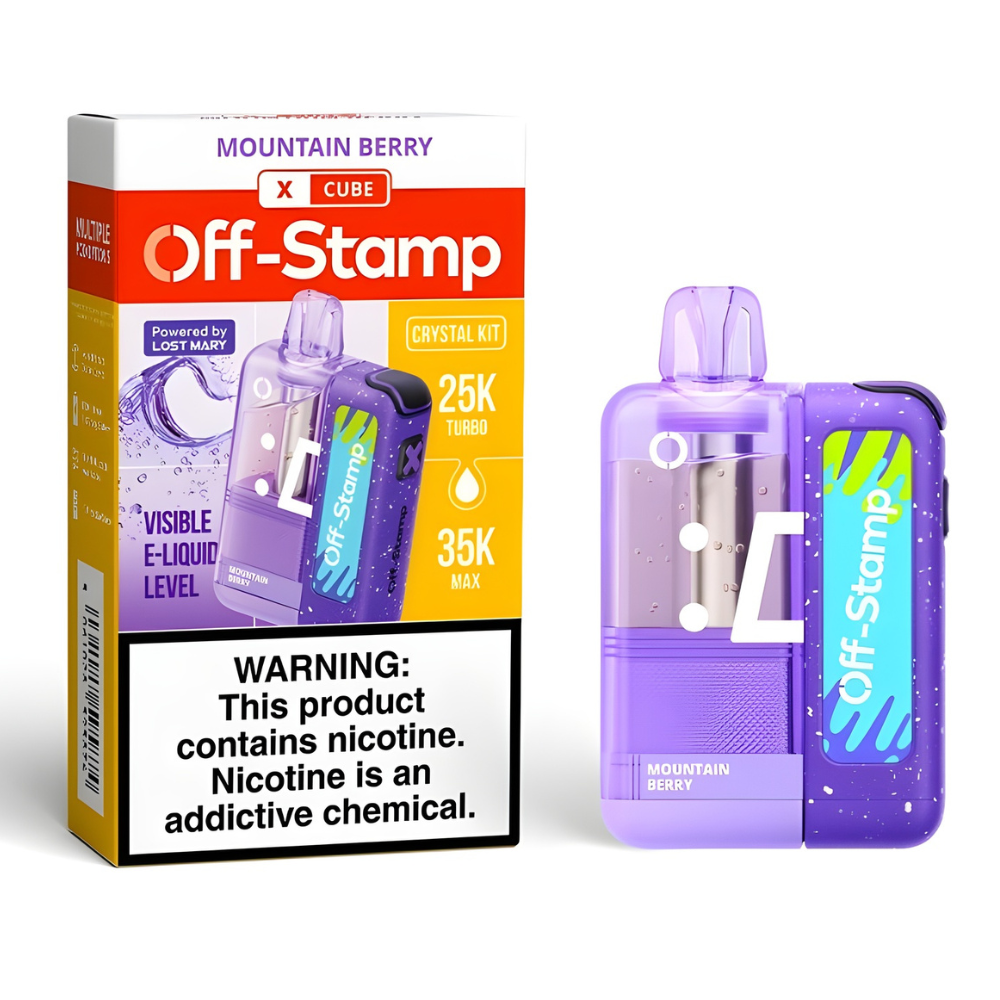Off Stamp X-Cube Crystal Kit – Mountain Berry | Off Stamp Vapes